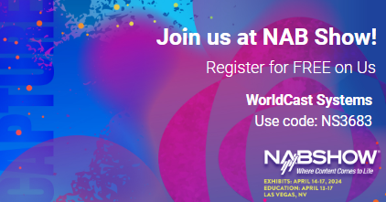 Join us at NAB in Las Vegas